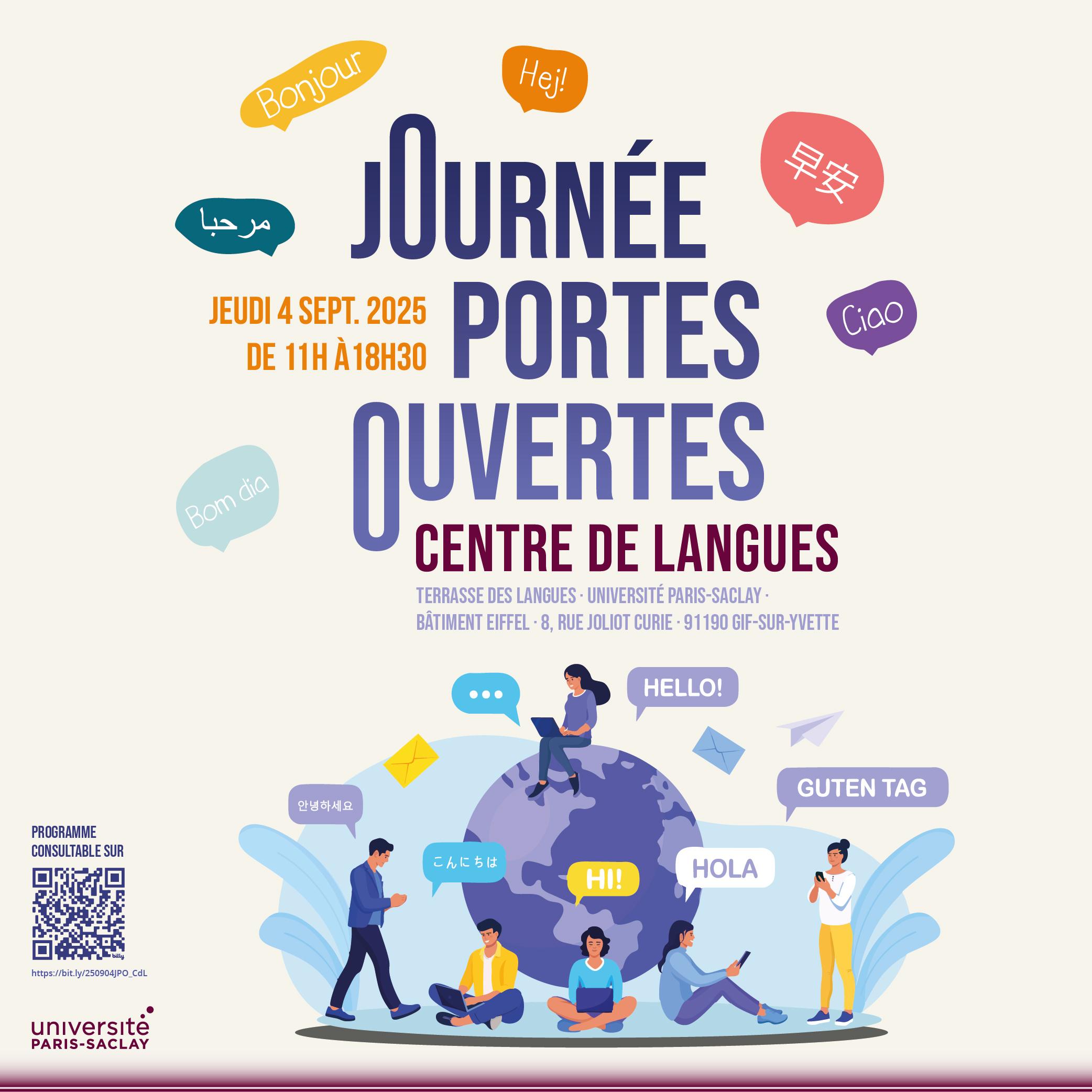 Journée portes ouvertes du Centre de Langues de l'Université Paris ...