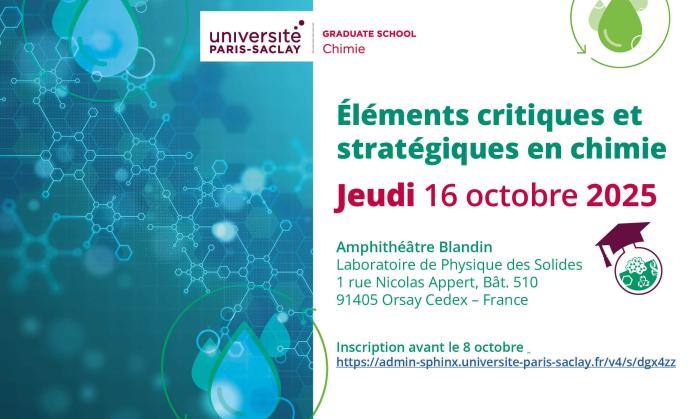 Éléments critiques et stratégiques en chimie - Recherche Scientifique | Université Paris-Saclay