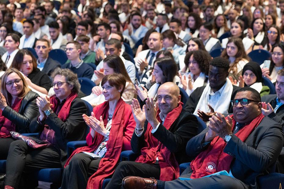 Cérémonie de remise des diplômes masters en 2024 | Université Paris-Saclay