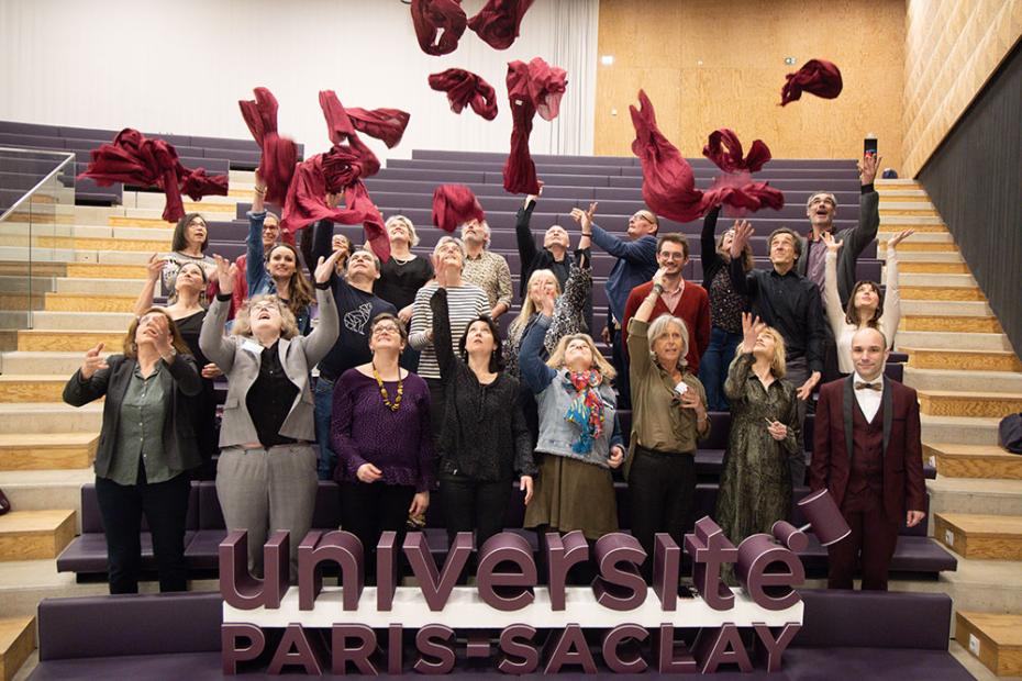 Cérémonie de remise des diplômes masters en 2024 | Université Paris-Saclay