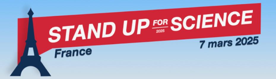 Stand Up for Science France 2025 | Université Paris-Saclay